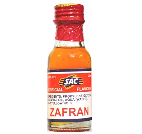 Amazon.com : Artificial Flavor (Food Essence) 25 ml (Saffron) : Grocery ...