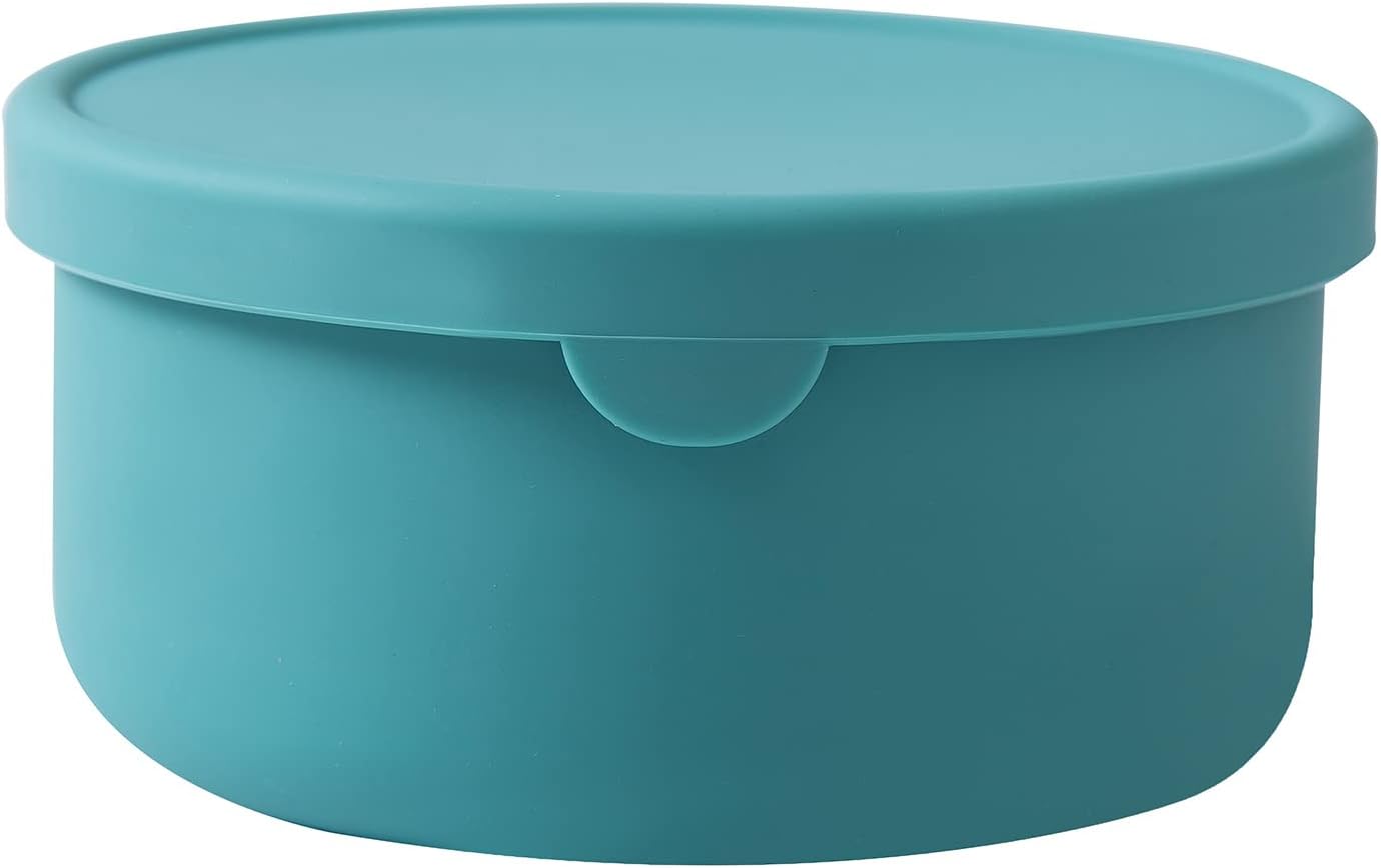 Amazon.com: ROMERAN 24oz Silicone Food Storage Containers, Silicone ...