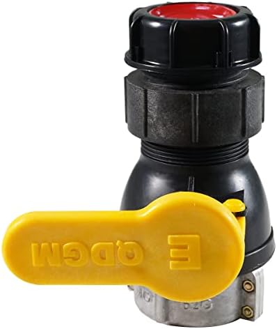 Amazon.com: LEPEVNEY 62mm IBC Tote Tank Butterfly Valve Tap Water ...