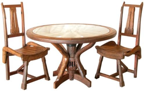 Amazon.com - Frontier Table with Glass Top - Tables