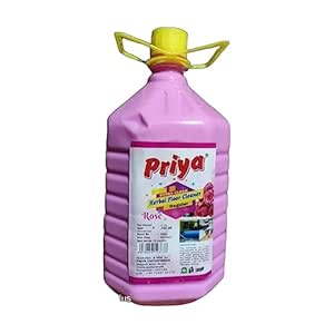 Priya Rose Regular Extra Clean Herbal Floor Cleaner - 5 Litre Bottle ...