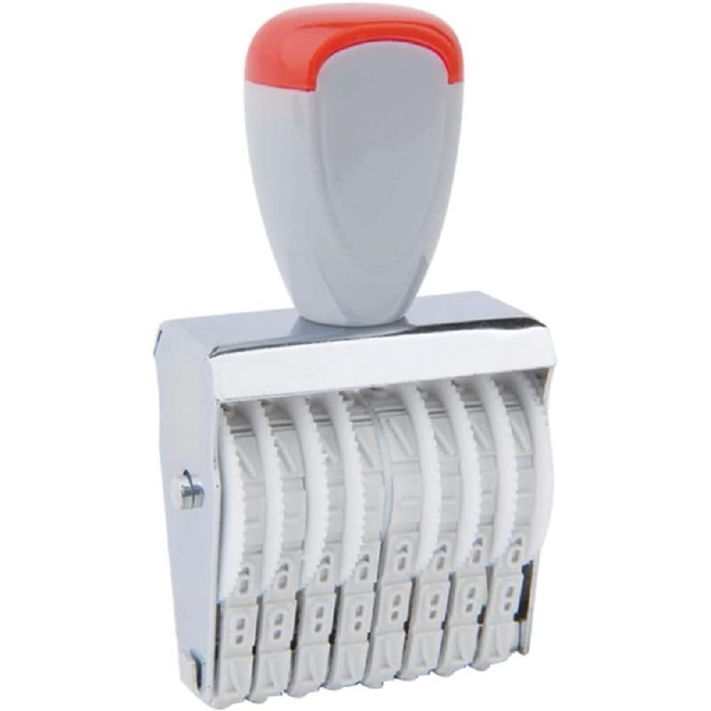 Number Stamp (6 Digit) [Medium Size Font]- by Paul Printer : Amazon.in ...