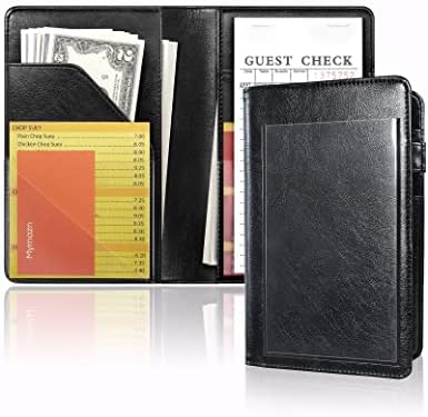 Amazon.com: Mymazn Server Book with Photo Pocket, Waiter Book Server ...