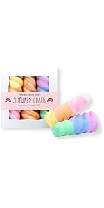 Amazon.com: TWEE DUCKIE'S FLUFFLE #2 Handmade Sidewalk Chalk Bunnies ...