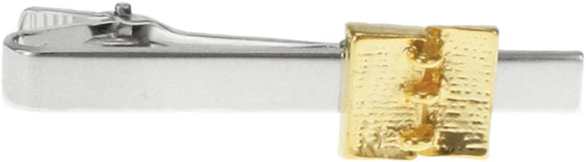 Amazon.com: Ringmasters LDS Golden Plates Steel Two Tone Tie Bar with ...