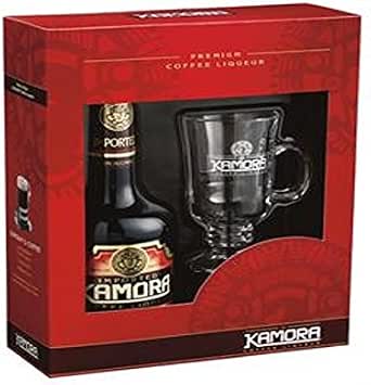Amazon.com: KAMORA Coffee Liqueur Gift Set, 750 ml : Everything Else
