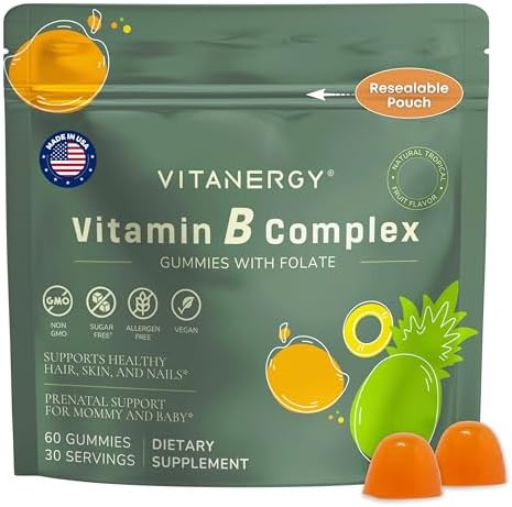 Amazon.com: Vitanergy Vitamin B Complex Gummies for Women - 7 Essential ...