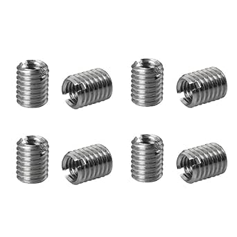Thread ADAPTERS DGBRSM 8pcs Thread Adapters Sleeve Reducing Nut for M8 ...