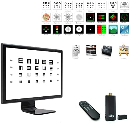 Amazon.com: AISITESY Vision Meter Digital 19" LCD Electronic Optical ...