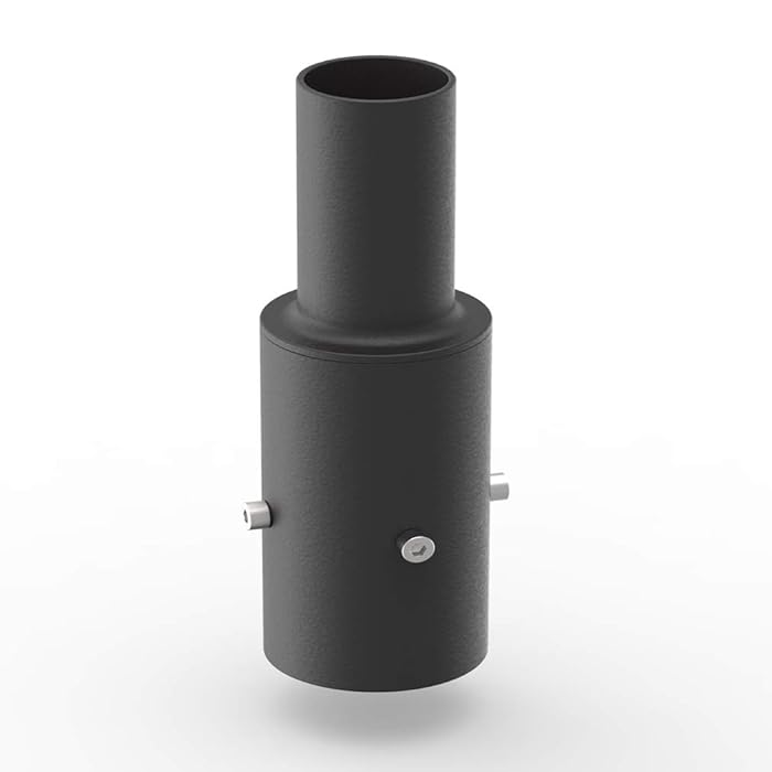 Buy Adapter Tenon for 3 Inch Light Pole,Top Pole Tenon with 2 3/8" Slip ...