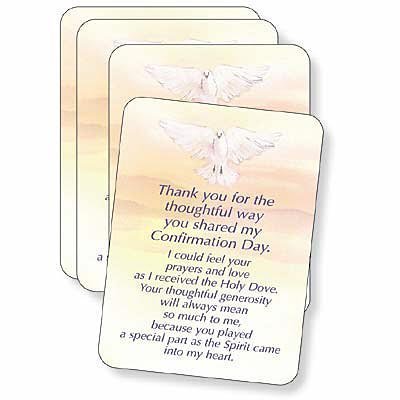 Amazon.com: Abbey Press Confirmation Thank You Cards - Inspirational ...