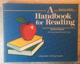 A Handbook for Reading Teacher Edition A Beka Book: Naomi Sleeth ...