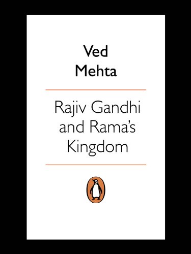Rajiv Gandhi and Rama's Kingdom eBook : Mehta, Ved: Amazon.in: Kindle Store