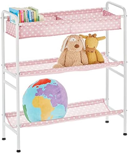 Amazon.com: mDesign 3-Tier Metal Frame, Vertical Toy Storage Organizer ...