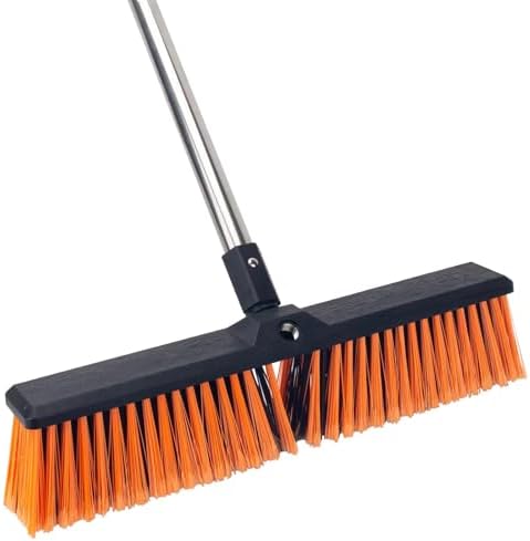 Amazon.com: KeFanta Heavy Duty Push Broom Garden Broom 18 inches for ...