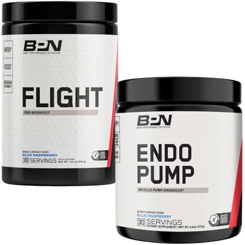 Amazon.com: BARE PERFORMANCE NUTRITION BPN Flight Pre Workout & Endo ...