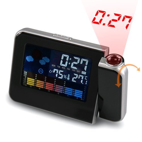 Amazon.com: Weather Station Forecast Temperature Humidity LCD Digital ...