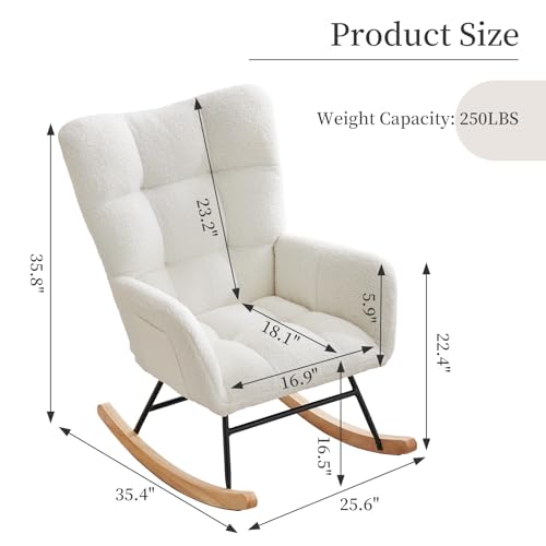 timber ridge glider chair