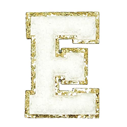 The Letter E In Glitter