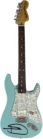 Tom DeLonge Signed Autograph Mini Miniature Guitar with James Spence ...