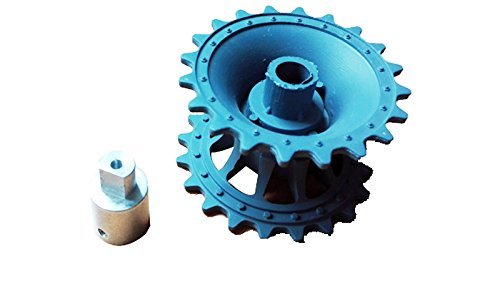 REES52 Plastic Driving Wheel with Coupling Inner Size 4mm, 5mm, 6mm for ...