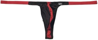 ADAHOP Mens Mesh Bulge Pouch G-String Thong Underwear Thongs Breathable ...