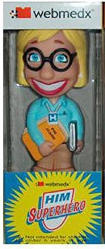 Amazon.com: Woman Webmedx HIM Superhero Bobble Head Figure : Toys & Games
