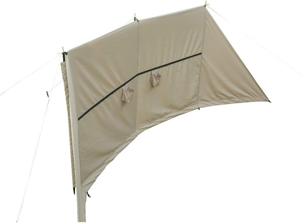 Amazon | ホールアース（Whole Earth） タープ 陣幕 風よけ キャンプ EARTH RAMPART アースランパート ...