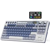 Amazon.com: RK ROYAL KLUDGE M87 Wireless Gaming Keyboard with Screen ...