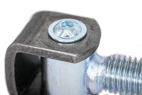 UHRIG Gate Hinge with Shackle – Adjustable Galvanised Gate Hinge – Door ...