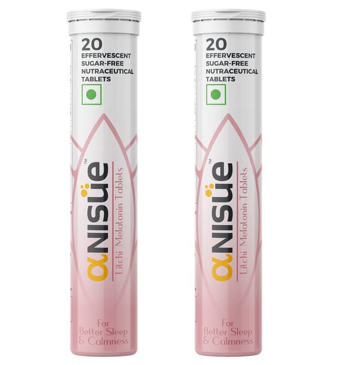 Buy ANISUE HEALTHCARE Melatonin Effervescent Tablets 5mg Sleeping Aid ...