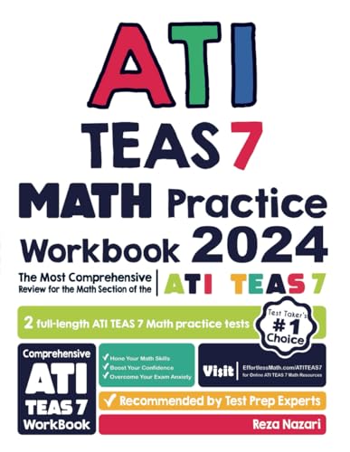 Snapklik Ati Teas 7 Math Practice Workbook The Most