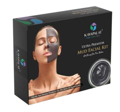 KAYAPALAT mud facial kit | Detoxifies Skin | Made With Activated Carbon ...