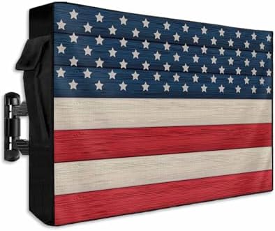 Amazon.com: Stripes Stars American Flag Outdoor TV Cover Waterproof ...