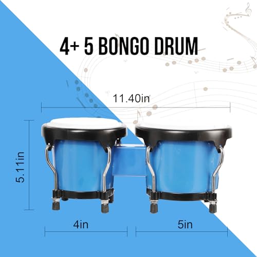 Snapklik.com : Soulmate Bongo Drum 4 And 5 Set For Kids Adults ...