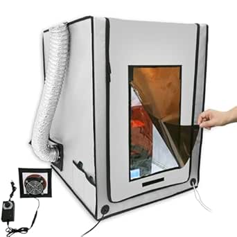 Amazon.com: Resin 3D Printer Enclosure with Ventilation Kit,Premium ...