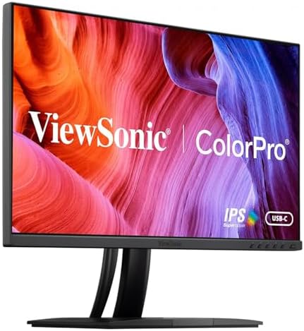 Amazon.com: ViewSonic VP2456 24 Inch 1080p IPS Monitor with Ultra-Thin ...