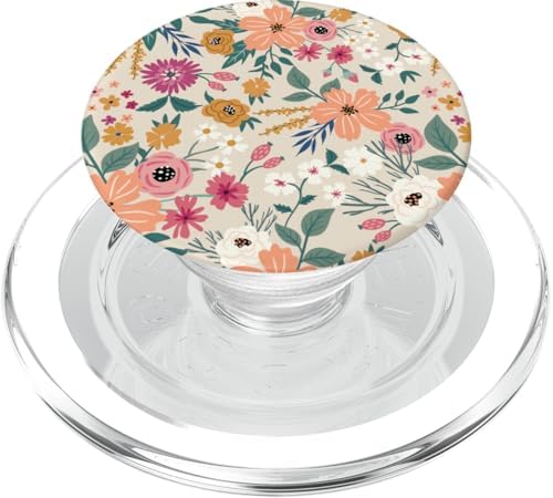 Amazon.com: Cute Floral Teal Hibiscus Pattern On White Pop Mount Socket ...