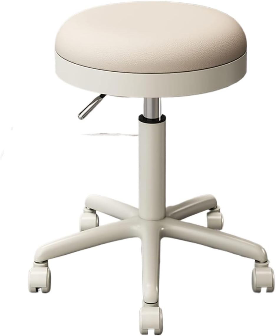 Amazon.com: ZSCAL Rotating Stool Swivel Stool with Wheels Height ...
