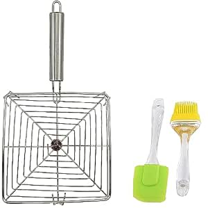 VG CRAFT Roasting Net, Stainless Steel Wire Roaster, Papad Jali,Roti ...