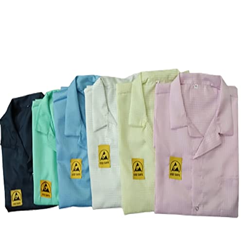 GLOBAL STATCLEAN SYSTEMS ESD SAFE ANTI STATIC APRON LAB COAT FOR ...