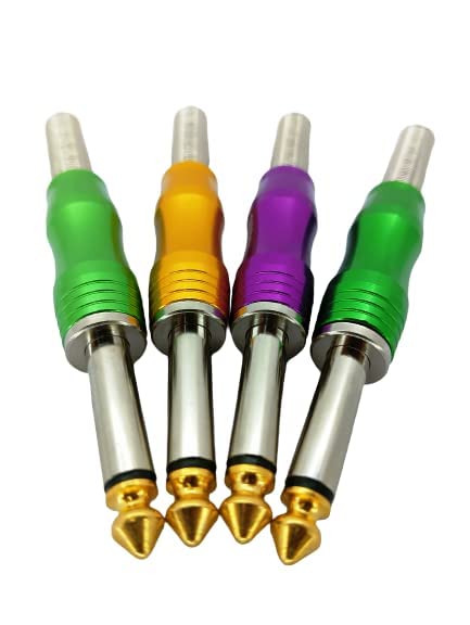 VRCT Audio Plugs 6.35 Mm Plug Ts Male 1/4 Inches Solder Type Stereo ...