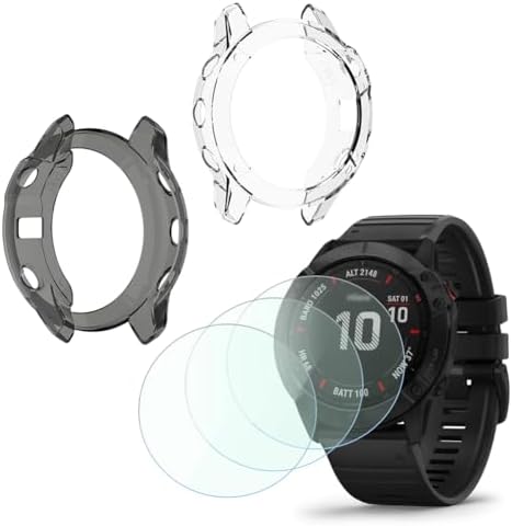 Amazon.com: SHUAXI Watch Screen Protector (3+1Pack) Compatible with ...