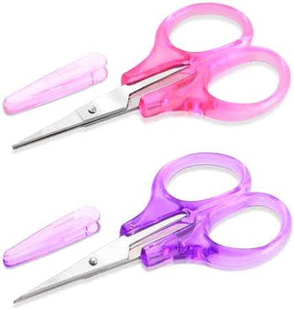 Amazon.com: SCAIKTIG Small Craft Scissors, 3" Tiny Travel Scissors Tsa ...