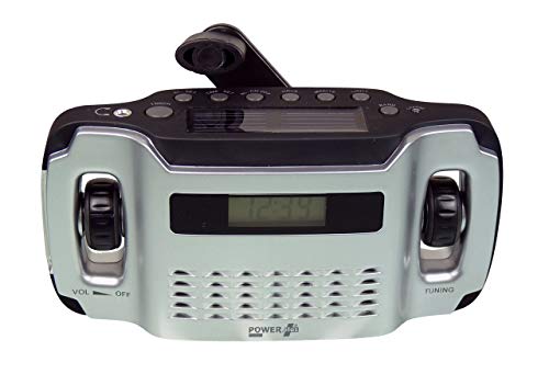 POWERplus Lynx Solar, Dynamo AM/FM Radio with integrated Flashlight ...
