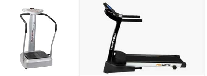 Buy Subhashree Cardioworld promaster motorised Treadmill and KH-75 ...