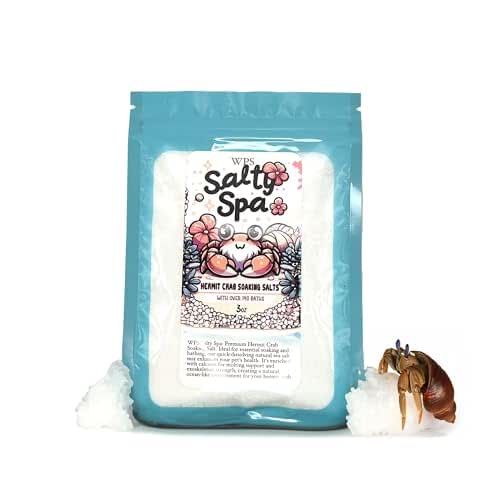 Amazon.com: Salty Spa Hermit Crab Salt Water Soaking Mix | Calcium and ...