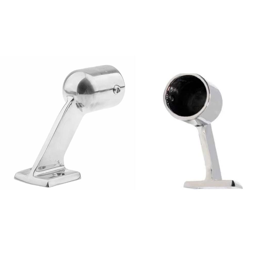 Snapklik.com : SEIWEI Boat Hand Rail Fitting End Stanchion 316 ...
