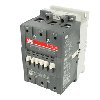 Amazon.com: 1SFL437001R7011 | AF95-30-11 100-250V | ABB CONTACTOR, 3 polos, 3 fases, 115 A (AC-1 ...