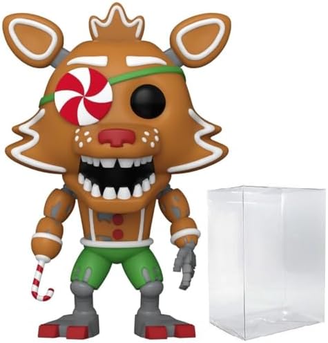 Amazon.com: POP Five Nights at Freddy's Holiday - Gingerbread Foxy ...